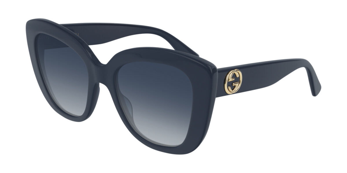 Gucci GG0327S 001 Sunglasses Black | VisionDirect Australia