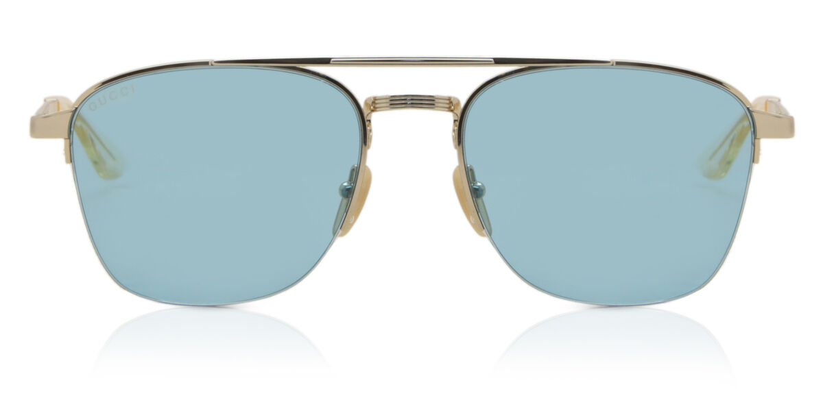 Gucci GG0242S 004 Sunglasses Gold | VisionDirect Australia