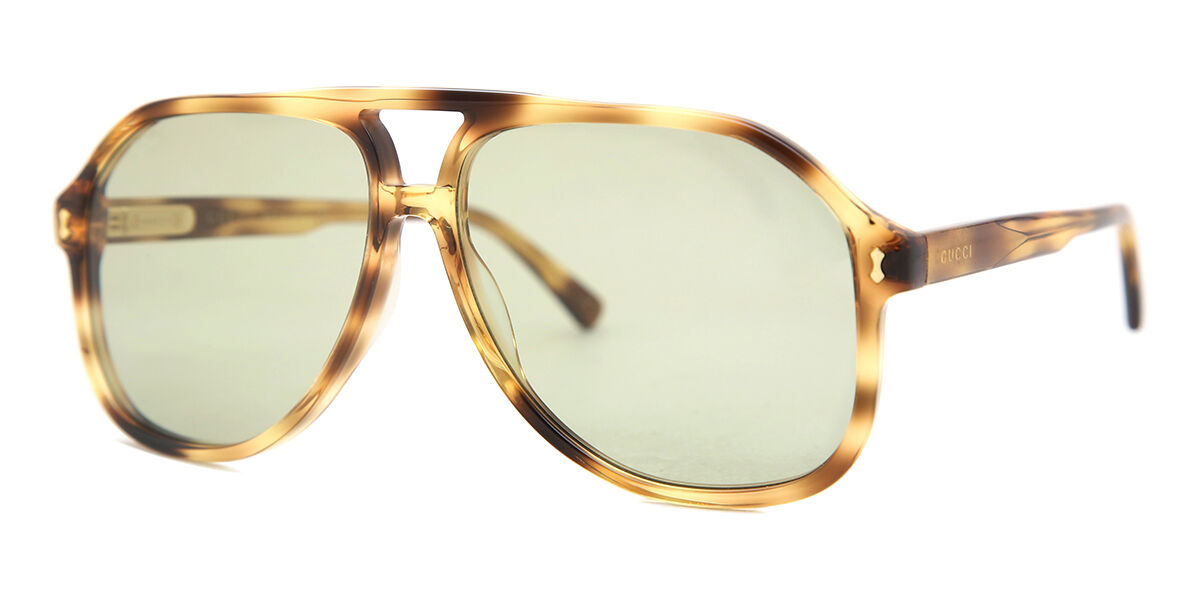 Gucci GG1042S 004 Sunglasses Havana | SmartBuyGlasses UK