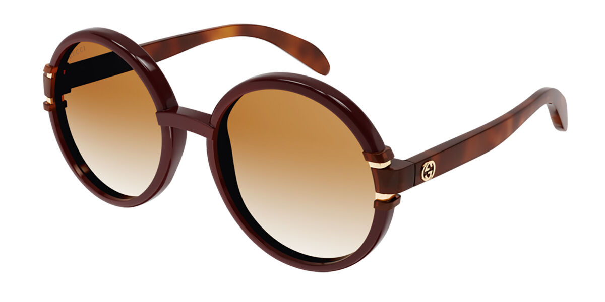 Gucci GG1067S 003 Sunglasses Ivory White | VisionDirect Australia