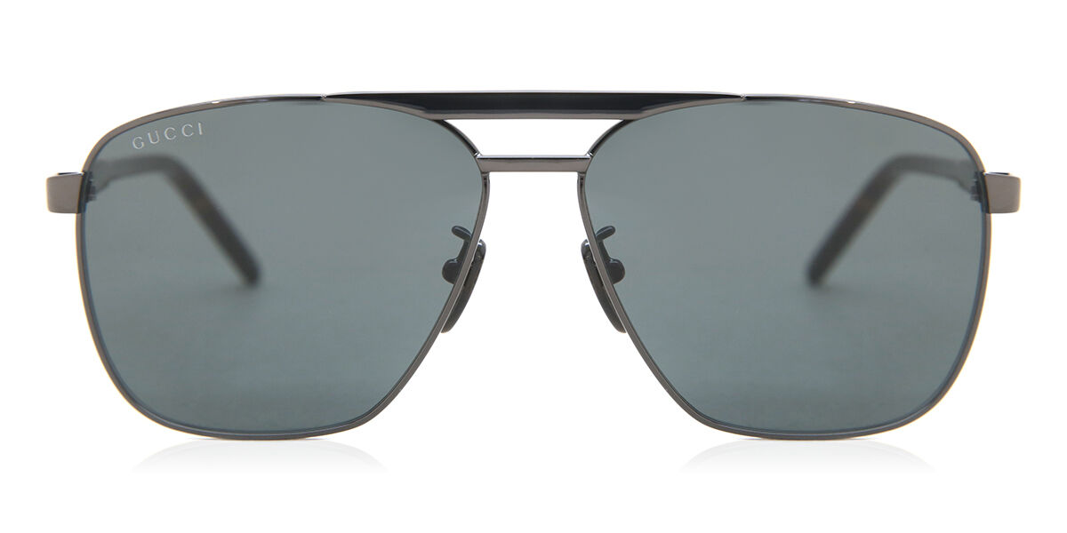 Gucci GG1164S 001 Sunglasses Grey | VisionDirect Australia