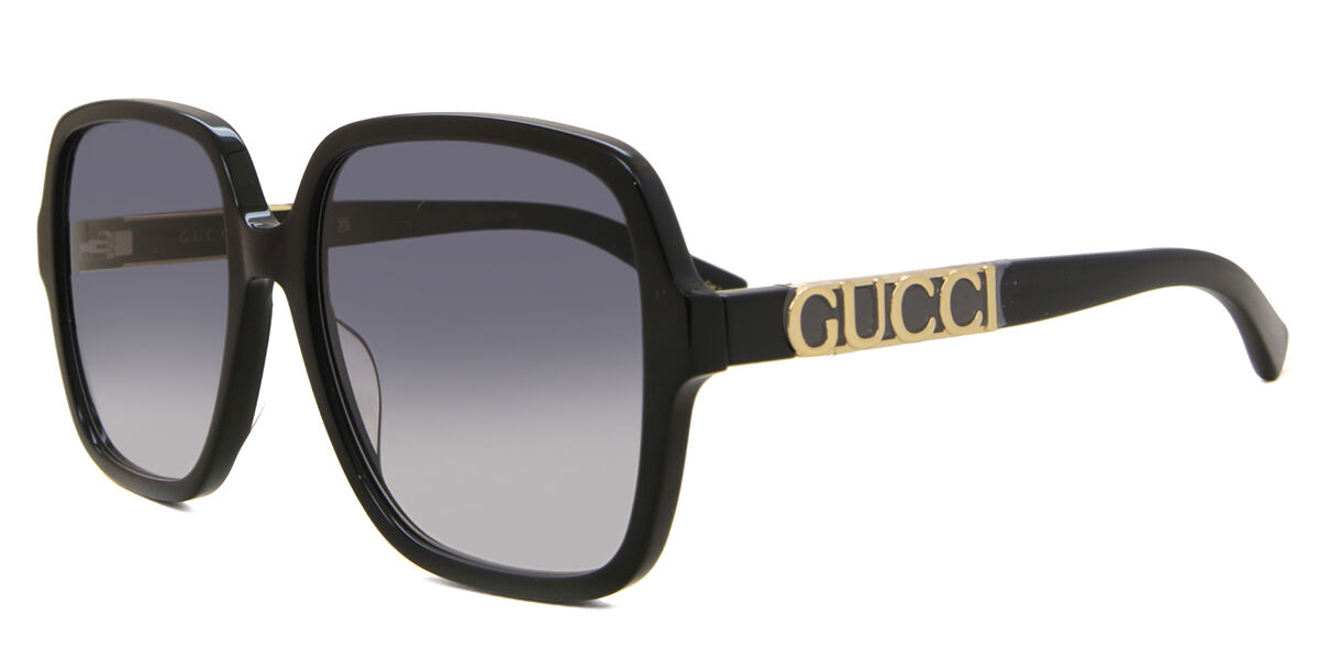 Gucci GG1189S 002 Sunglasses Black | VisionDirect Australia