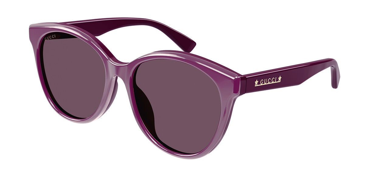 Gucci Gg1171sk Asian Fit 004 Sunglasses In Purple Smartbuyglasses Usa