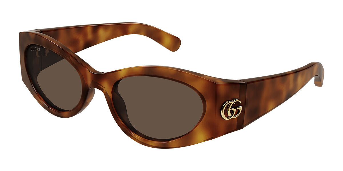 Gucci GG1401S 002 Sunglasses in Tortoise | SmartBuyGlasses USA