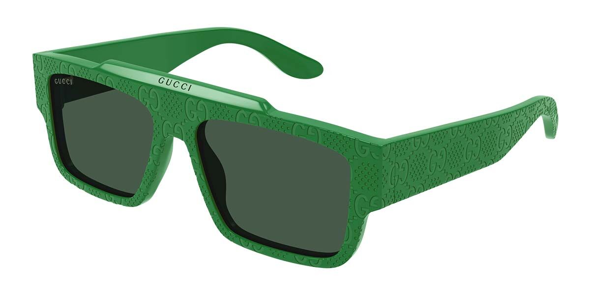 Gucci GG1460S 007 Sunglasses in Patter/Green | SmartBuyGlasses USA