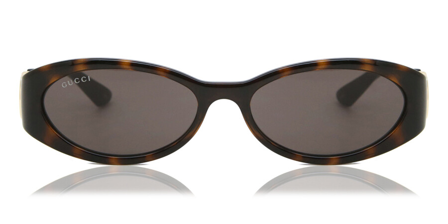 Gucci GG1660S 002 Sunglasses Tortoise | VisionDirect Australia