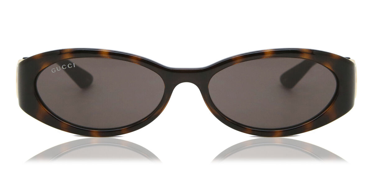 Gucci GG1660S 002 Sunglasses Tortoise | VisionDirect Australia