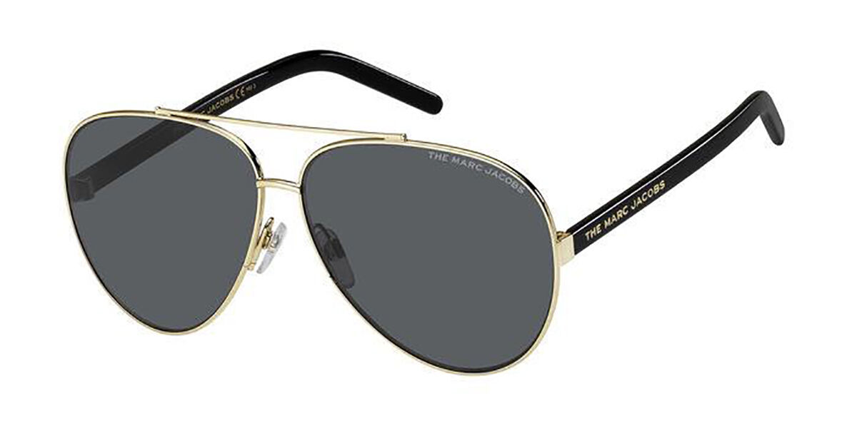 Marc Jacobs MARC 522/S RHL/IR Sunglasses in Black Gold ...
