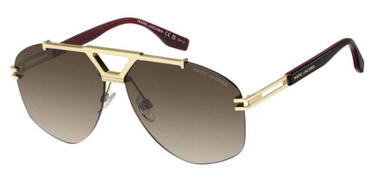 Marc Jacobs MARC 873/S NOA/HA Pilot Gold Sunglasses | Vision Direct ...