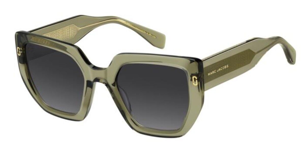 Marc Jacobs MJ 1126/S 1ED/9O Cat Eye Transparent Army Green Sunglasses ...