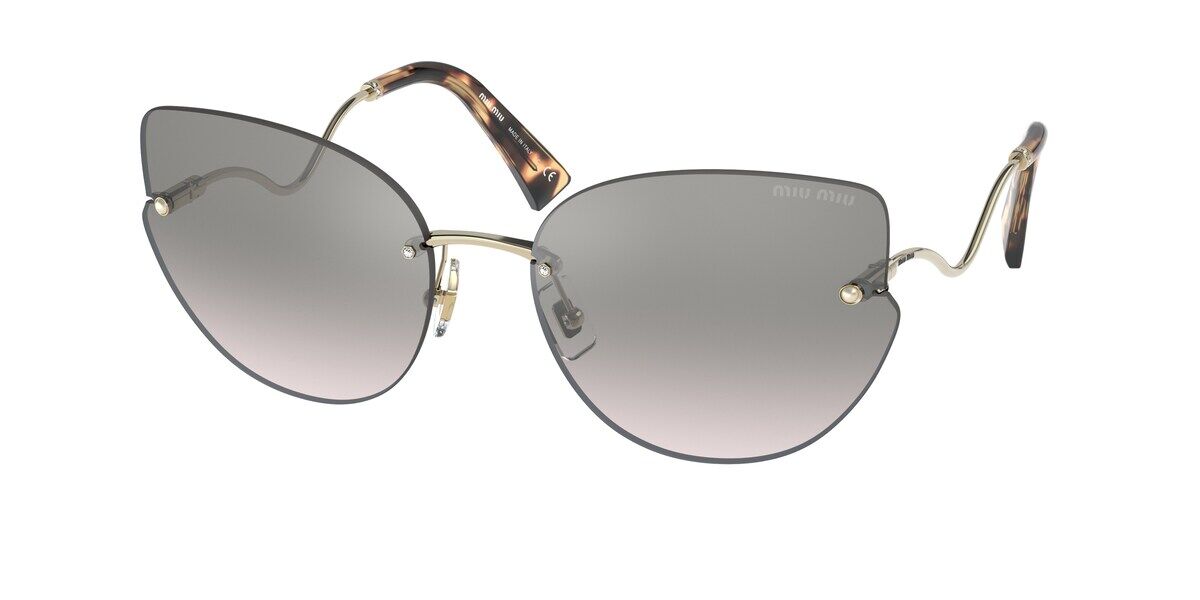 Miu Miu MU51XS ZVN09A Pale Gold Zonnebril Kopen | SmartBuyGlasses NL
