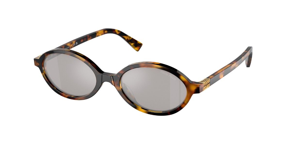 Miu Miu MU04ZS VAU07F Sunglasses in Honey Yellow Tortoise ...