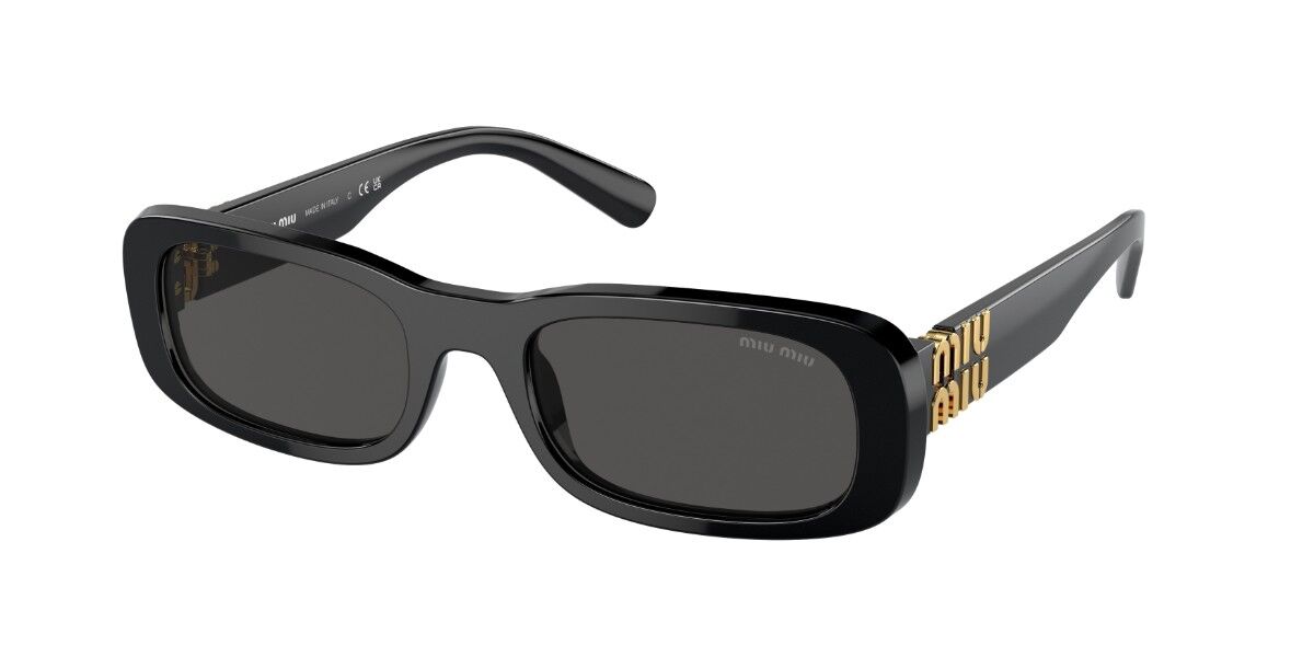 Miu Miu MU08ZS 1AB5S0 Sonnenbrille Schwarz | SmartBuyGlasses