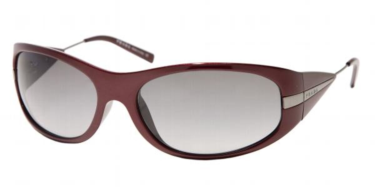 Prada PR 07IS 3AD/3M1 Sunglasses in Burgundy | SmartBuyGlasses USA
