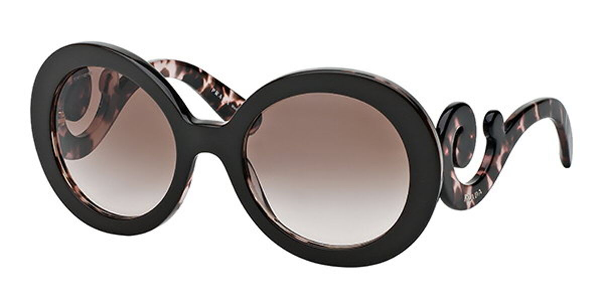 Prada PR 27NS MINIMAL BAROQUE ROL0A6 Sunglasses Brown | SmartBuyGlasses UK