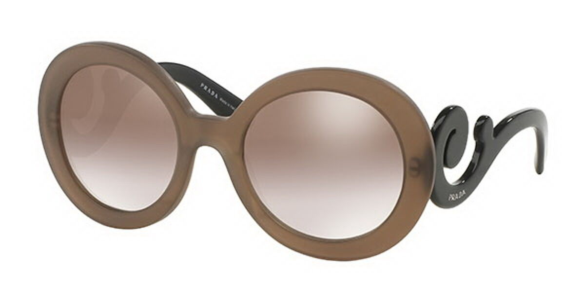 Prada PR 27NS MINIMAL BAROQUE UBU4O0 Sunglasses Brown | VisionDirect ...