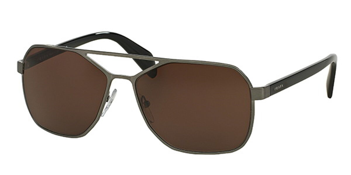 Prada PR 54RS TYPE 75S8C1 Sunglasses in Grey | SmartBuyGlasses USA
