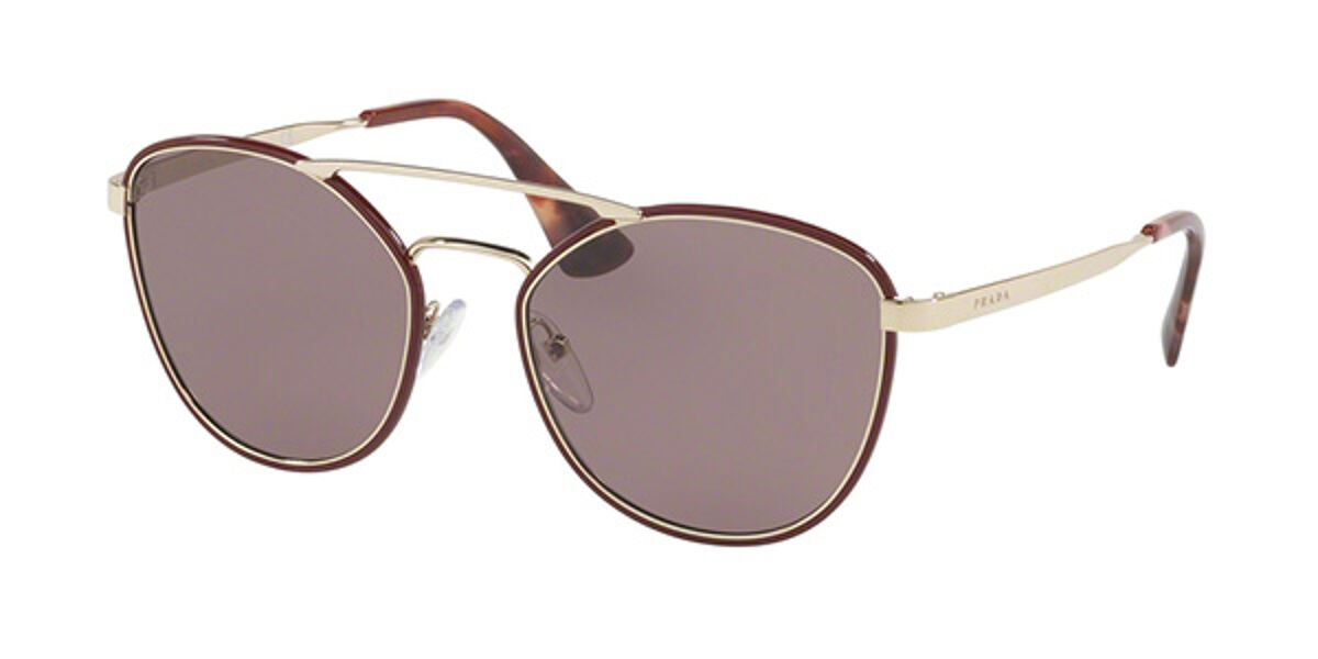 Prada PR 63TS VIY6X1 Sunglasses in Burgundy | SmartBuyGlasses USA