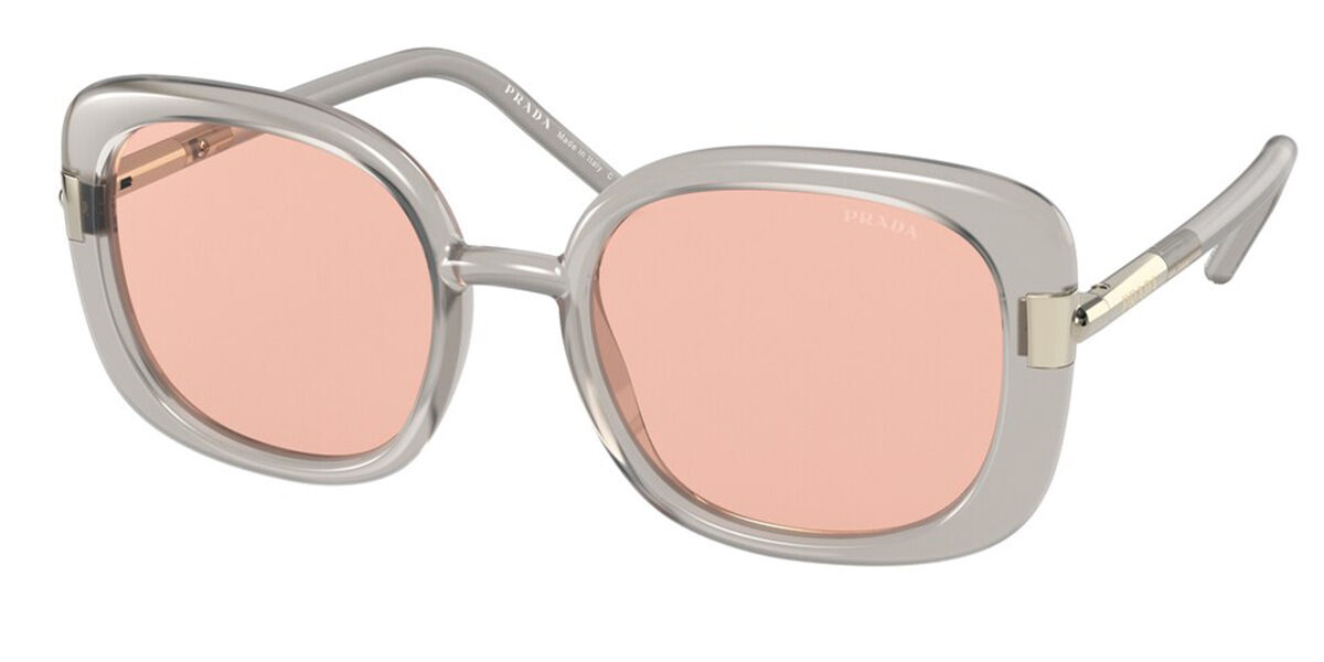 Prada PR 04WS TWH03F Sunglasses Transparent Grey | VisionDirect Australia