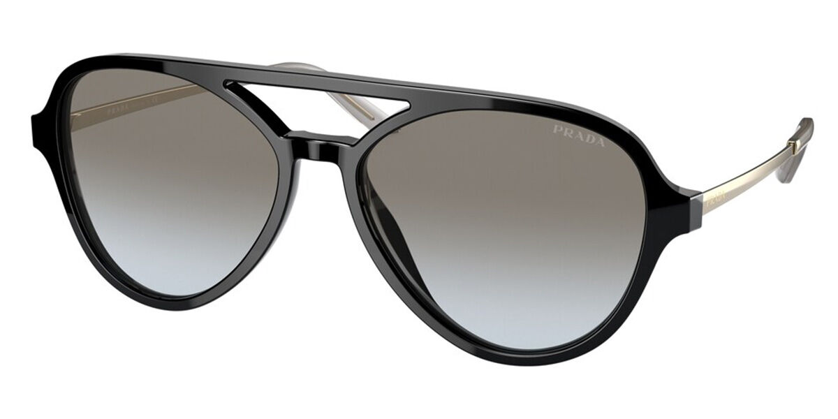 Prada PR 63TS 1AB2B0 Sunglasses Black | VisionDirect Australia