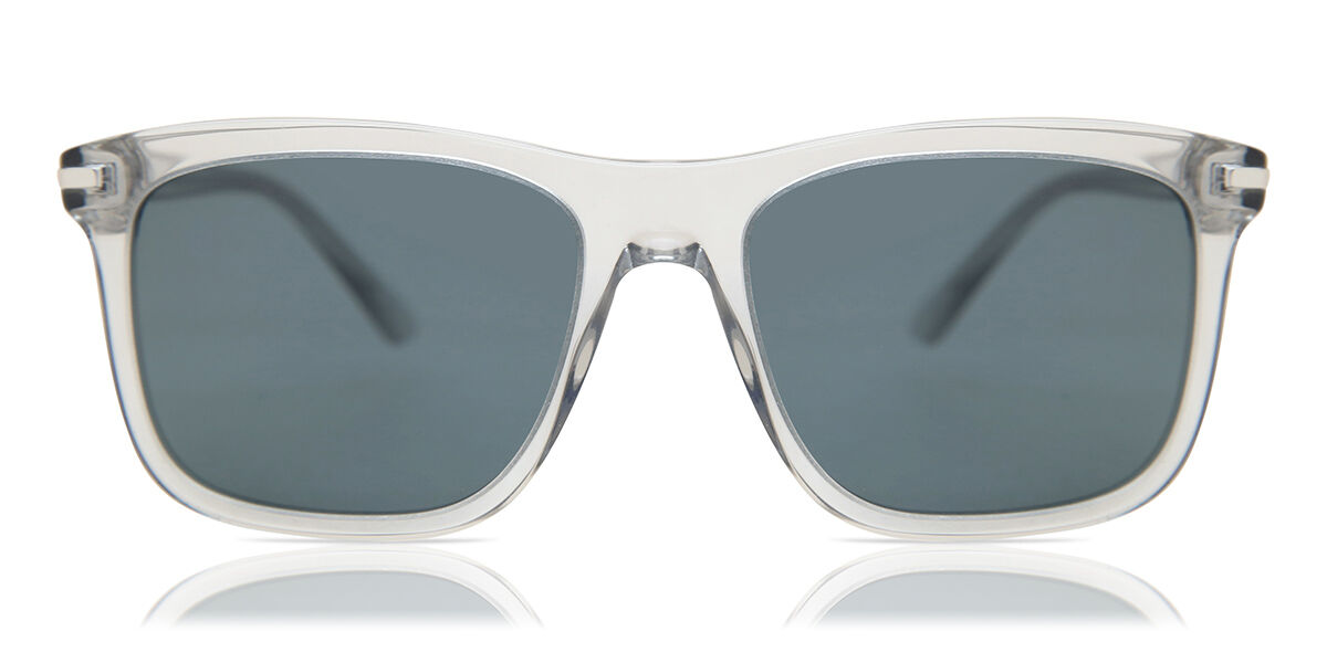 Prada PR 18WS U430A9 Sunglasses Transparent Grey | VisionDirect Australia