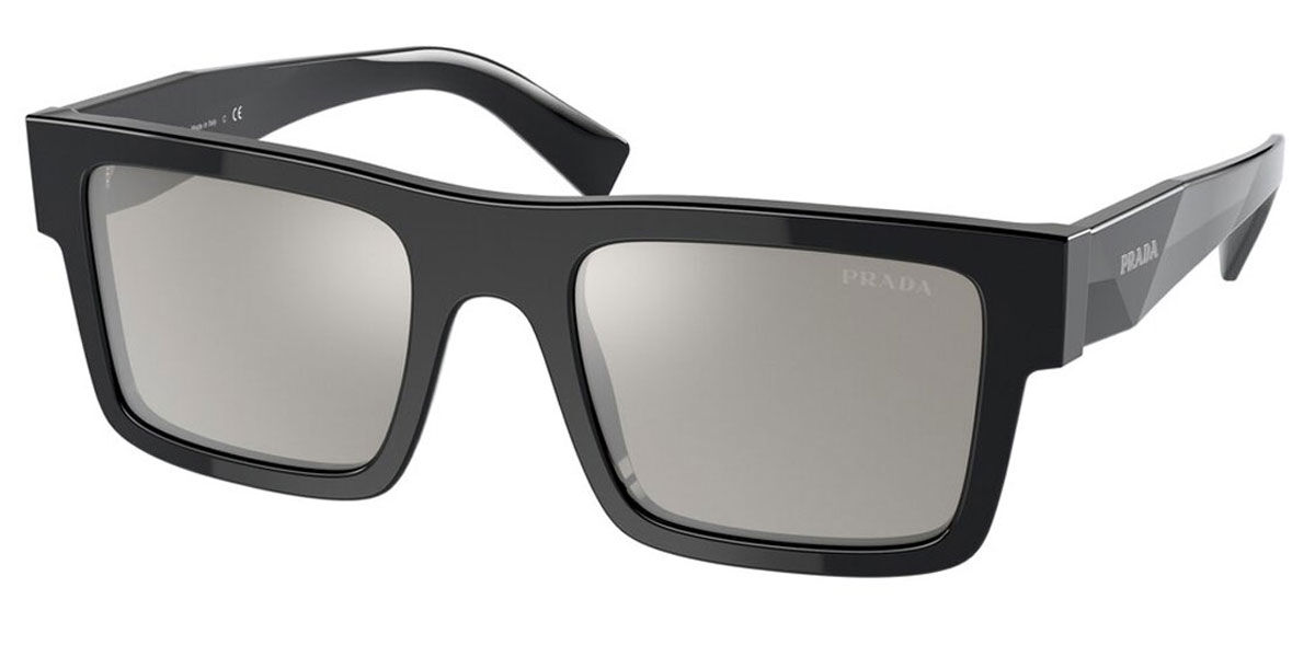 Prada PR 19WS 1AB5S0 Sunglasses Shiny Black | VisionDirect Australia