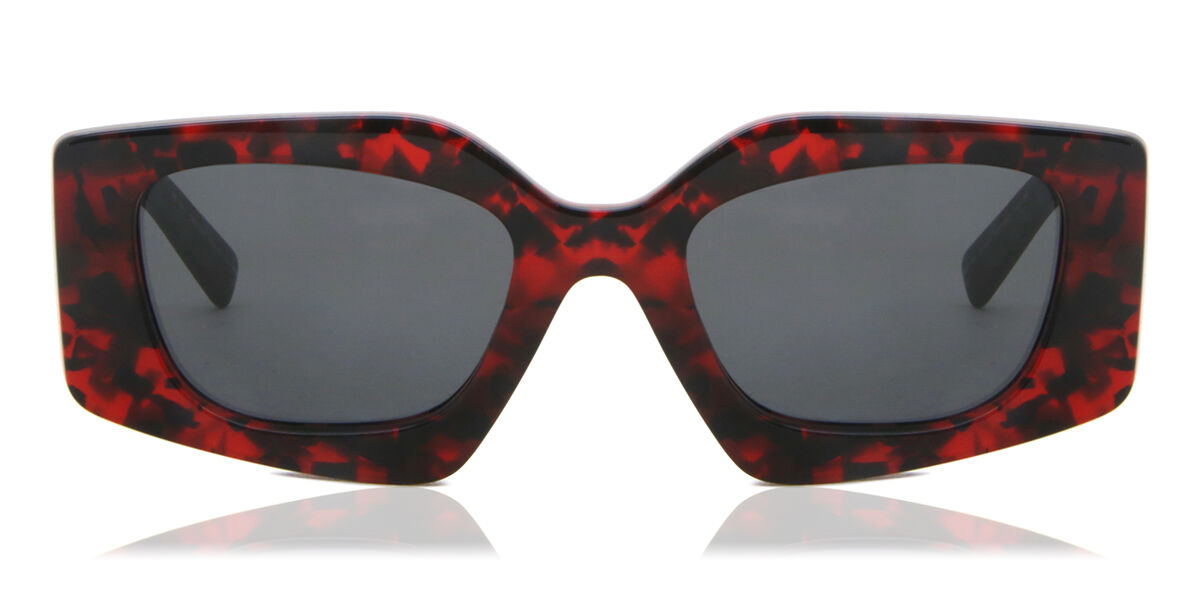 Prada PR 15YS 09Z5S0 Cat Eye Scarlet Havana Sunglasses | SmartBuyGlasses HK