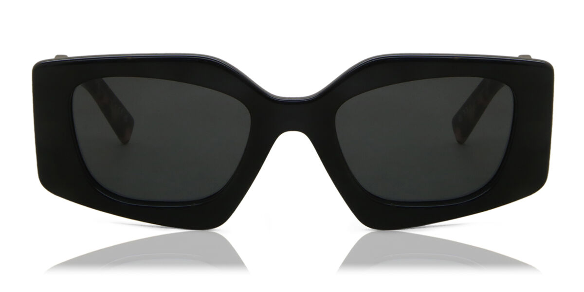 Prada PR 15YS 1AB5S0 Cat Eye Black Sunglasses | SmartBuyGlasses Canada