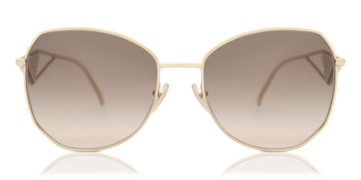 Prada PR 57YS ZVN3D0 Sunglasses in Pale Gold | SmartBuyGlasses USA