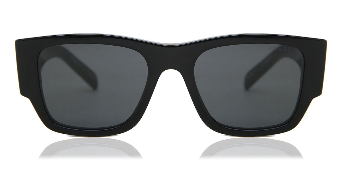 Prada PR 10ZS 1AB5S0 Sunglasses Black | VisionDirect Australia