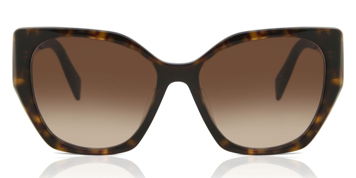 Prada PR 19ZSF Asian Fit 2AU6S1 Sunglasses Tortoise | VisionDirect ...