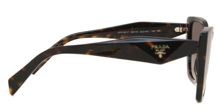 Prada PR 19ZSF Asian Fit 2AU6S1 Cat Eye Tortoise Sunglasses ...