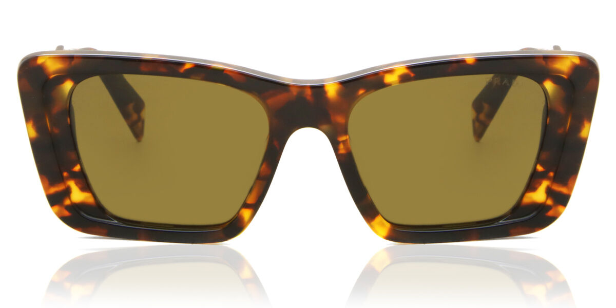 Prada PR 08YS VAU01T Sunglasses in Honey Tortoise | SmartBuyGlasses USA