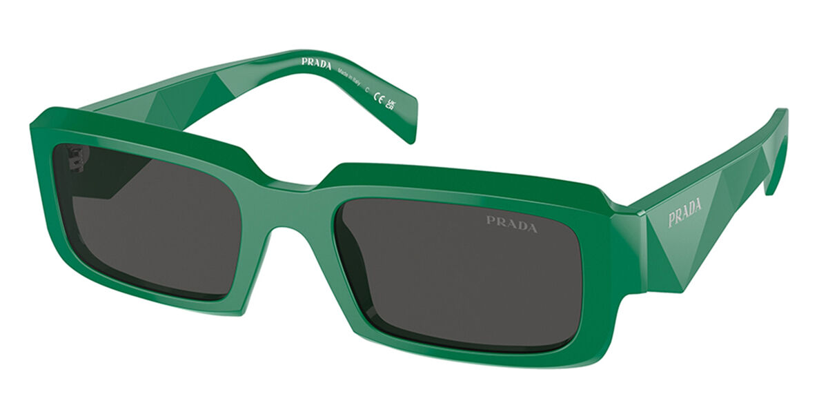 Prada PR 27ZSF Asian Fit 11L08Z Sunglasses Green | VisionDirect Australia