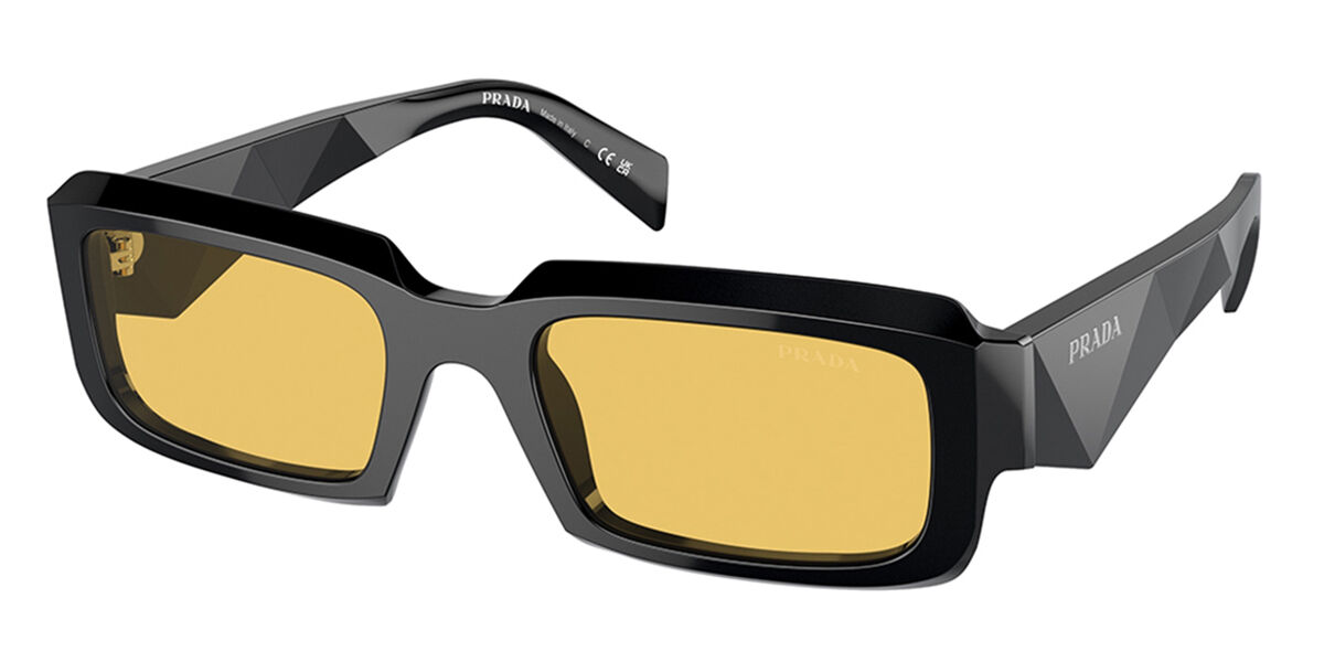 Prada PR 27ZS 16K70A Sunglasses Black | VisionDirect Australia