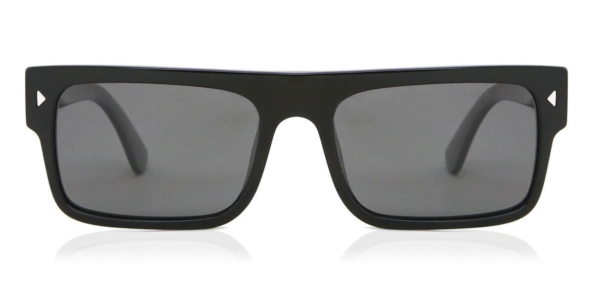 Prada PR A10S Polarized 16K08G Sunglasses in Black | SmartBuyGlasses USA