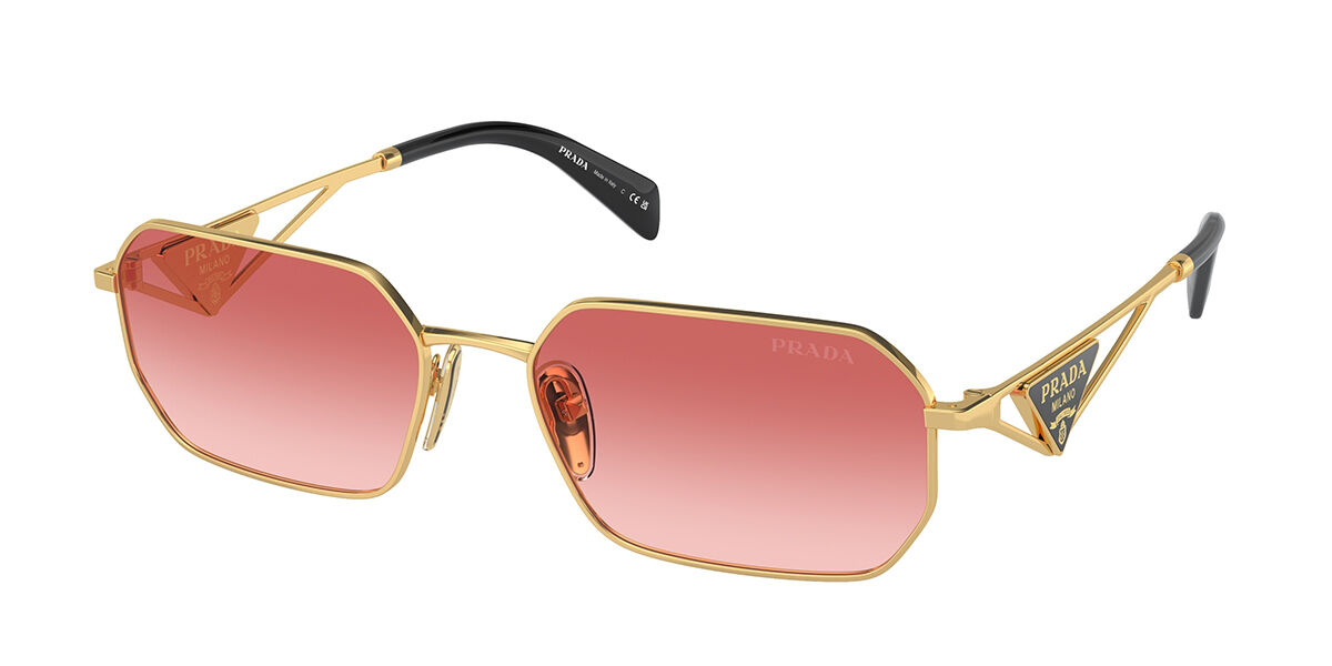 Prada PR A51S 5AK40C Sunglasses in Gold | SmartBuyGlasses USA