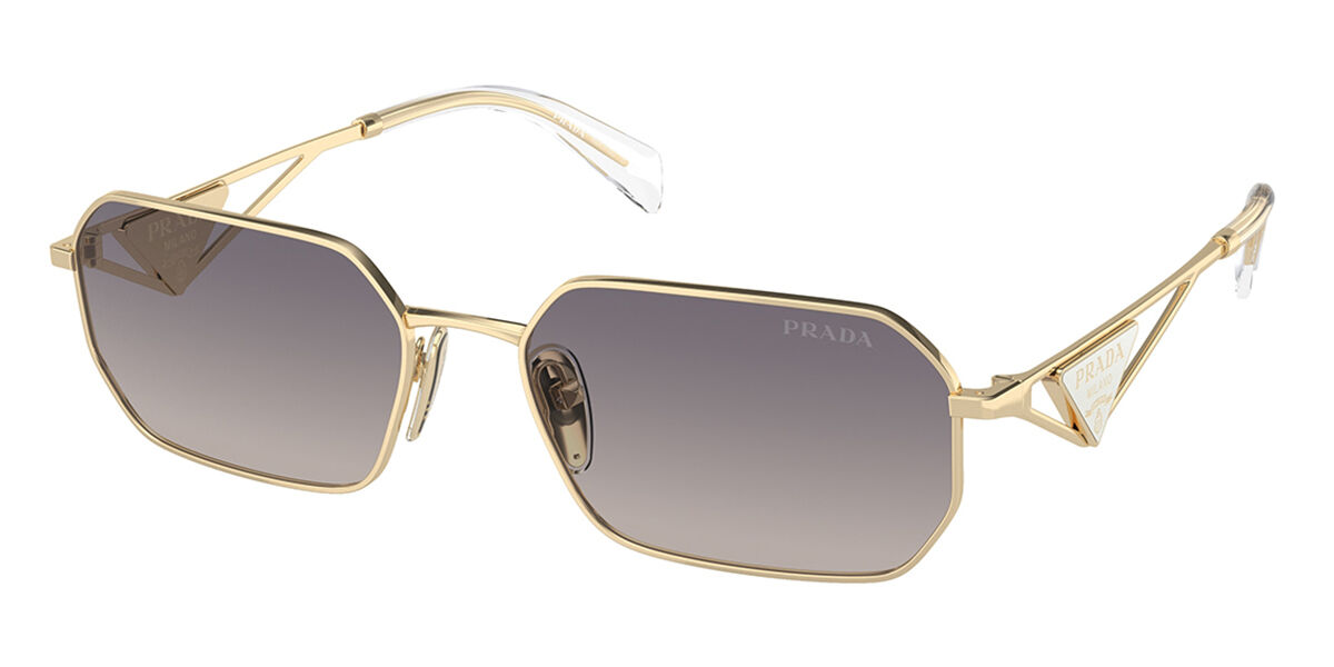 Prada PR A51S 5AK40C Sunglasses in Gold | SmartBuyGlasses USA