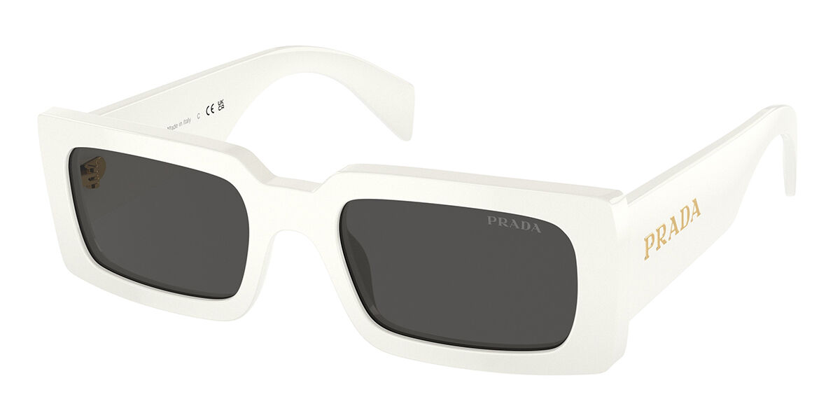 Prada PR A07S 1425S0 Sunglasses Talc White | VisionDirect Australia