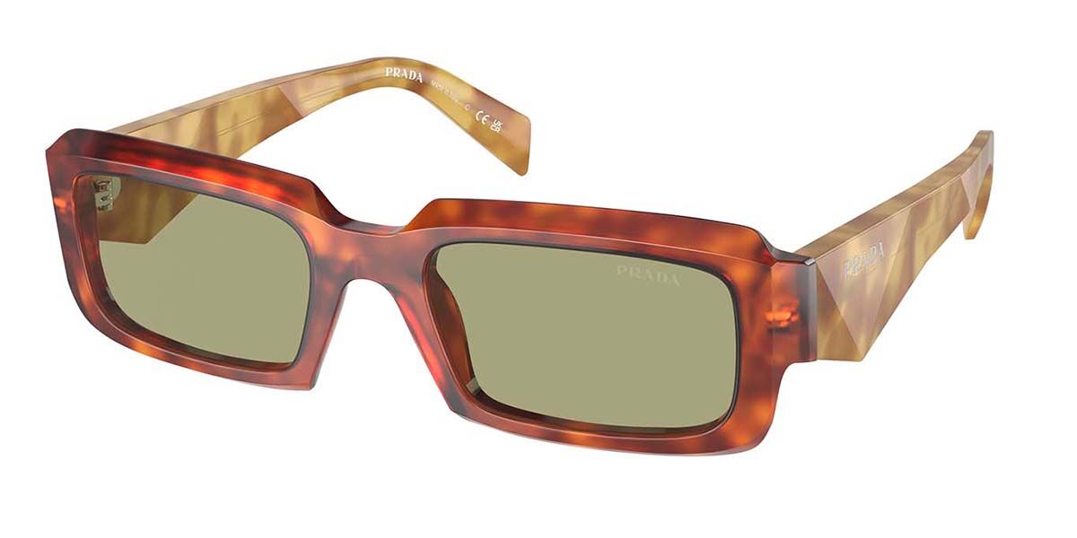 Prada PR 27ZS 11P60C Sunglasses in Cognac Tortoise | SmartBuyGlasses USA