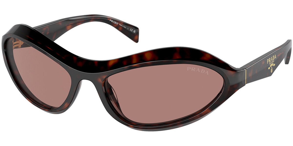 Prada PR A20S 17N10D Sunglasses in Root Tortoise | SmartBuyGlasses USA