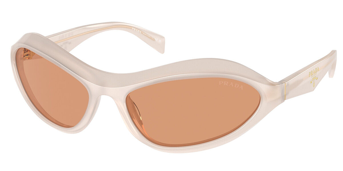 Prada PR A20S 12V07V Sunglasses Opal Milk White | VisionDirect Australia