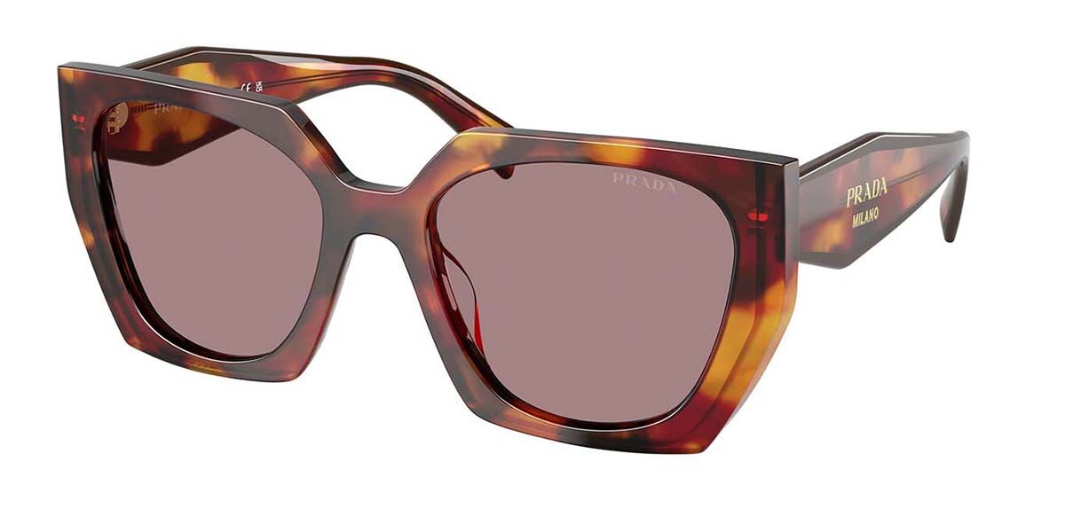Prada PR 15WS 22A20I Sunglasses Poppy Tortoise | SmartBuyGlasses Singapore