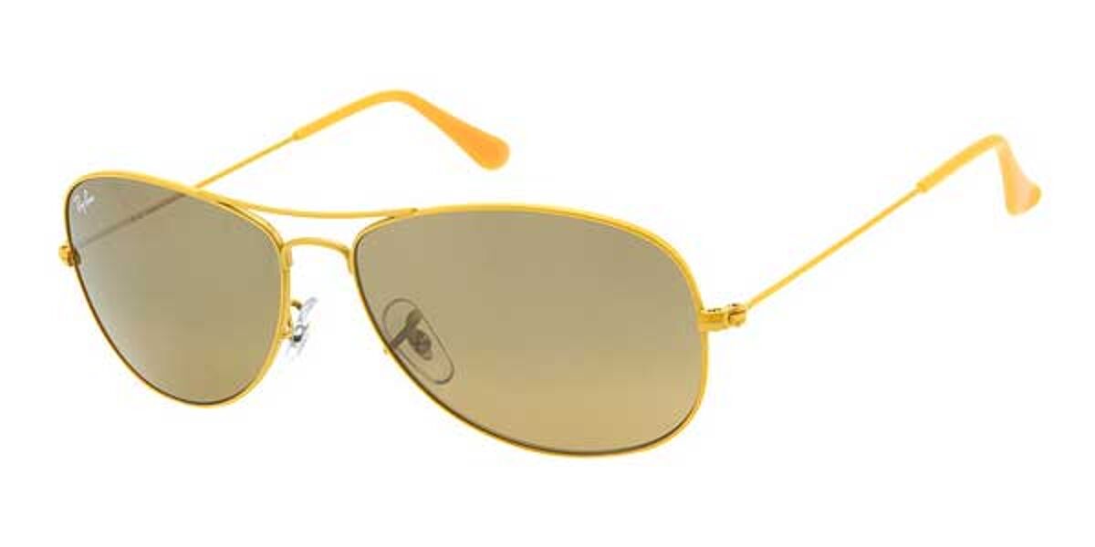 Ray-Ban RB3362 Cockpit 091/3K Sunglasses in Yellow | SmartBuyGlasses USA