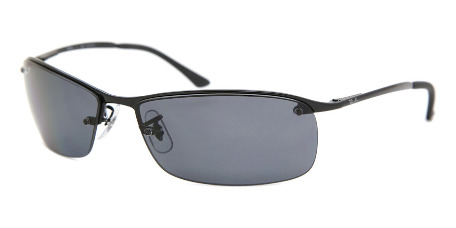 Ray-Ban RB3183 Top Bar 002/81 Sunglasses Black | VisionDirect Australia