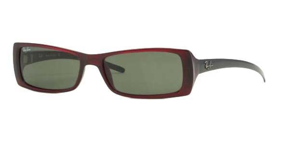 Ray-Ban RB4058 660 Sunglasses in Red | SmartBuyGlasses USA