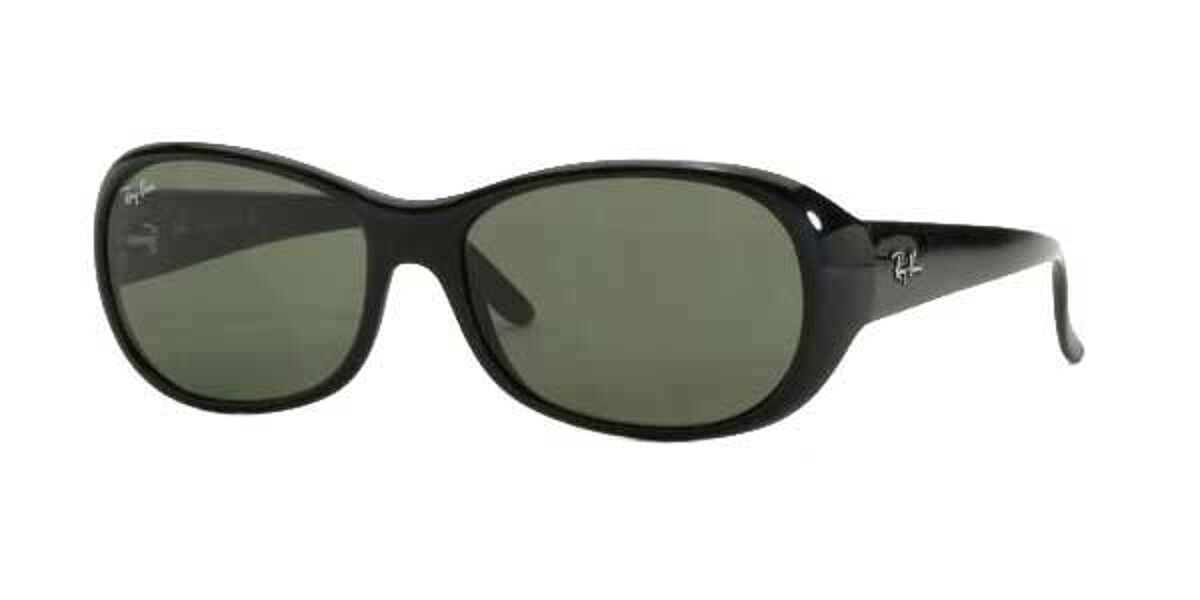 Ray-Ban RB4061 Highstreet 601 Sunglasses Black | VisionDirect Australia