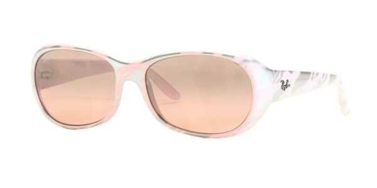 Ray-Ban RB4061 Highstreet 694/3E Sunglasses Pink | SmartBuyGlasses UK