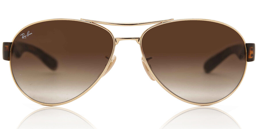 Ray-Ban RB3509 Active Lifestyle 001/13 Aviator Gold Sunglasses | Vision ...