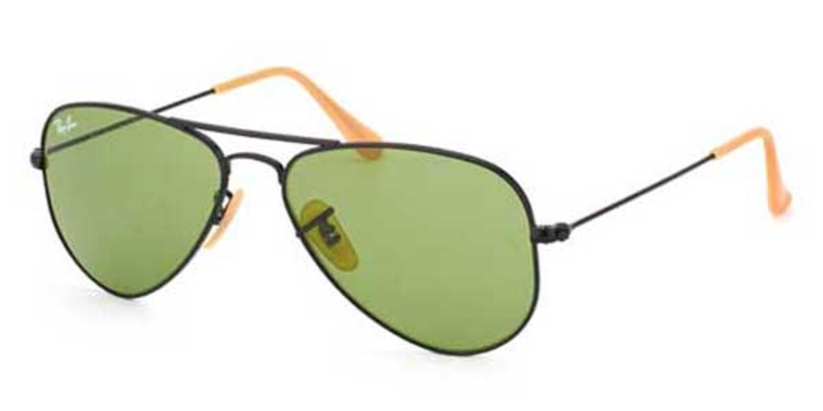 Ray-Ban RB3044 Aviator Small Metal 006/14 Sunglasses Black ...